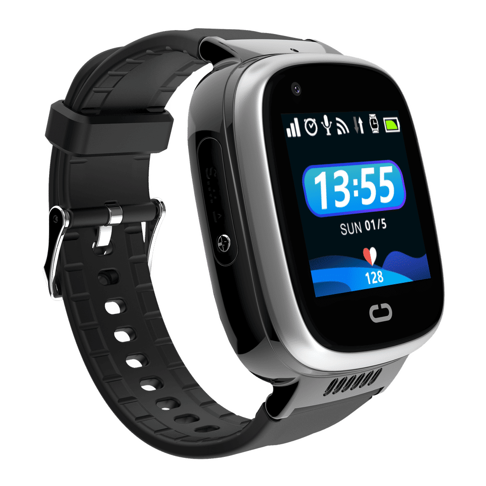 Buy Watchout Senior Pro Smartwatch With Gps 35mm Display Ip54 Splash Resistant Black Strap 